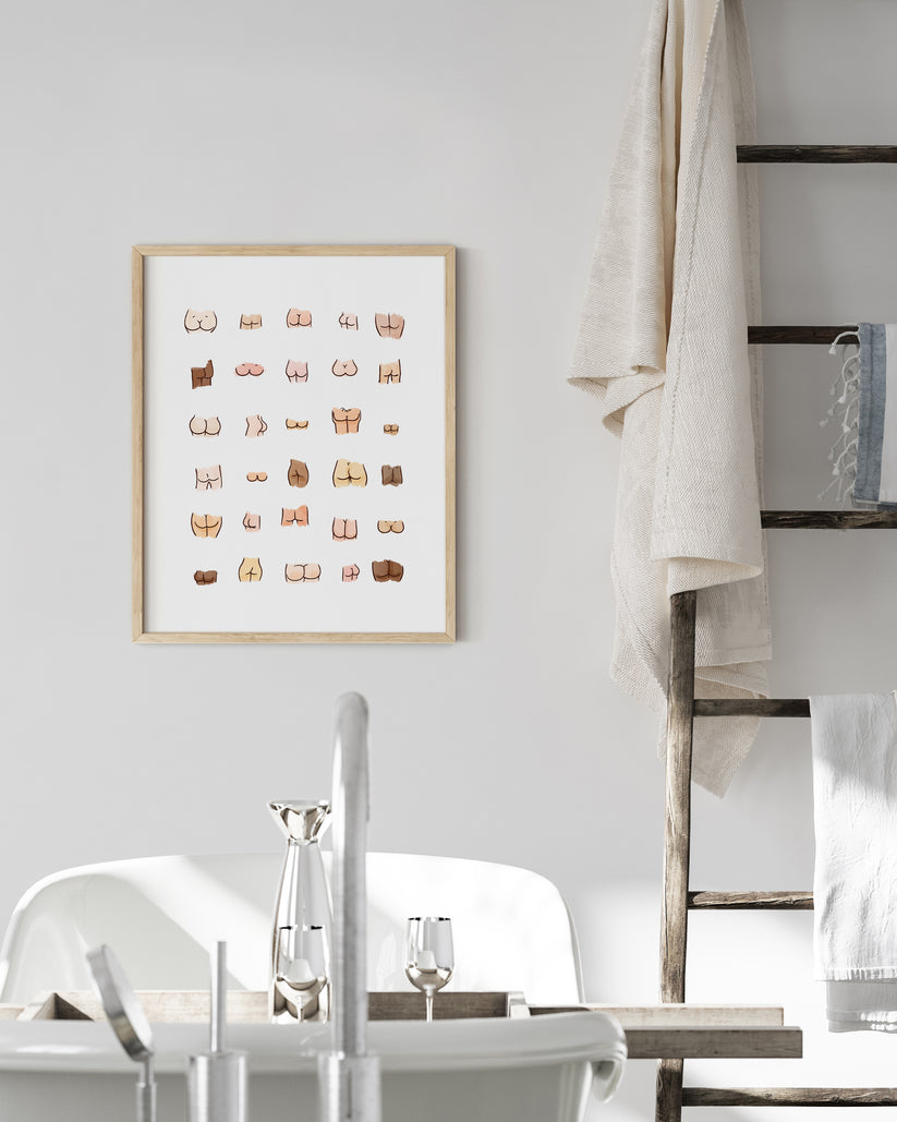 Butt chart – Haus and Hues