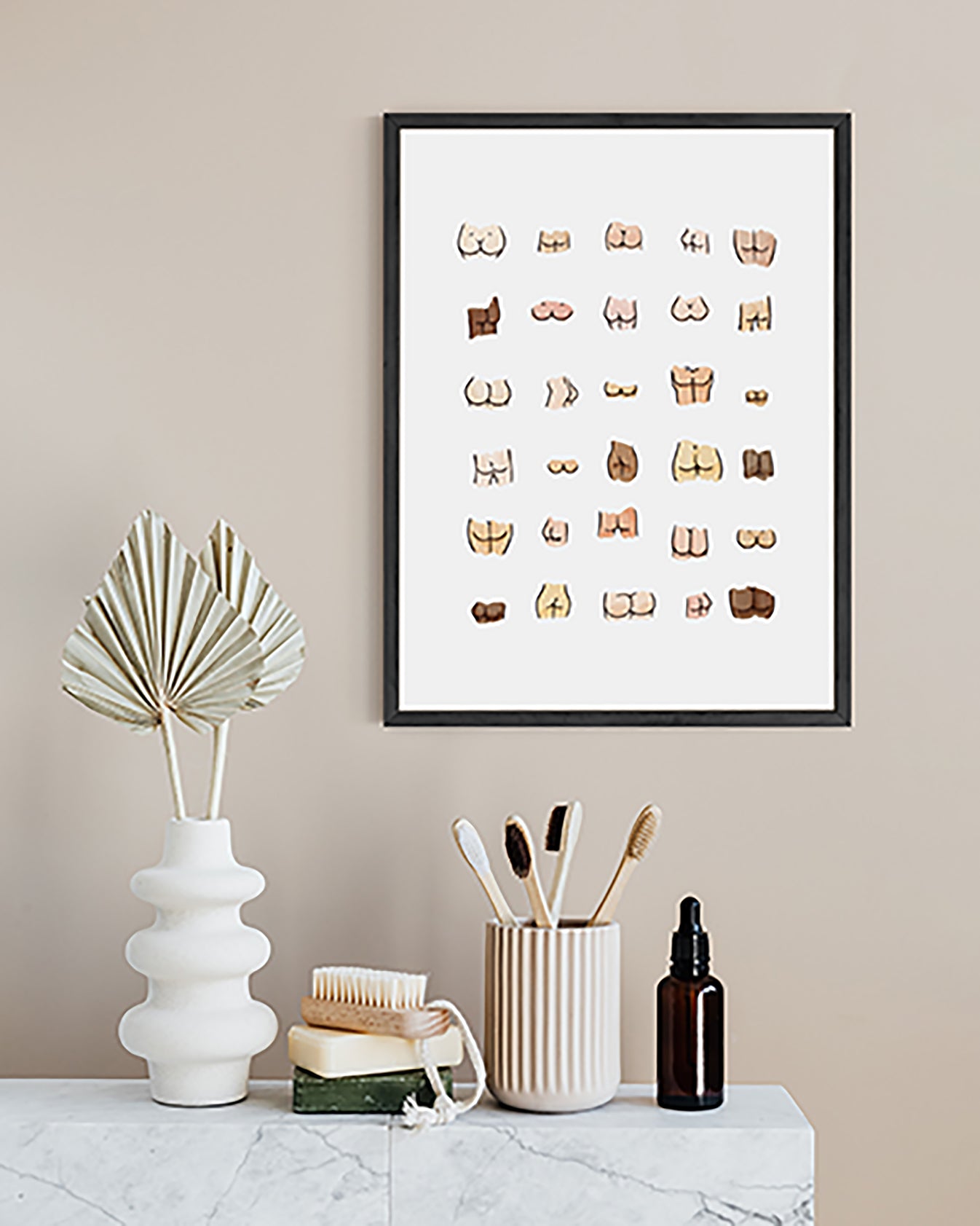 Butt chart – Haus and Hues