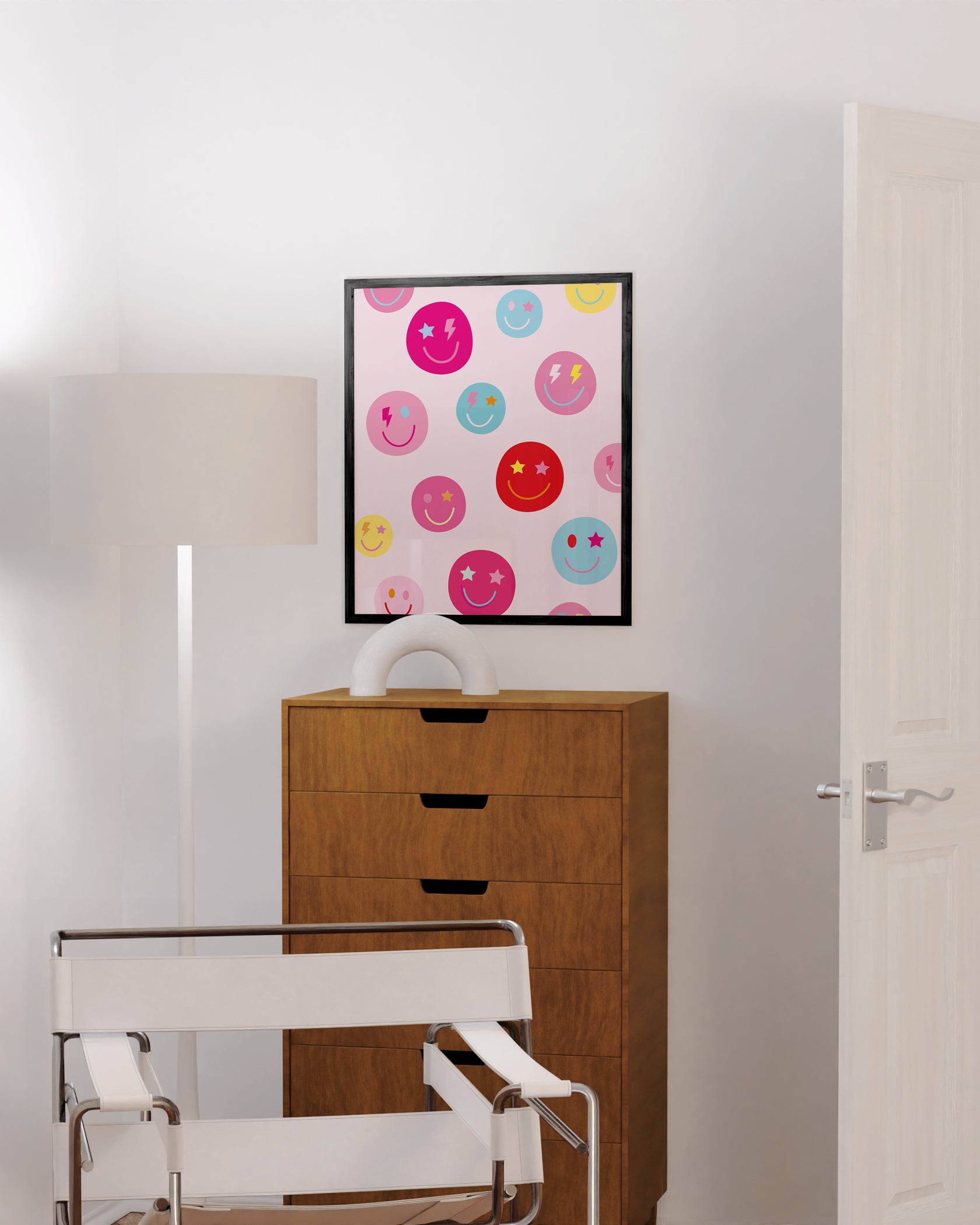 Multi colored smileys – Haus and Hues