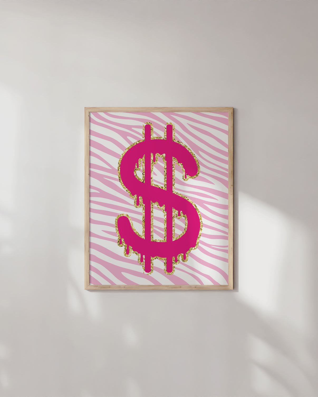 Zebra money sign – Haus and Hues