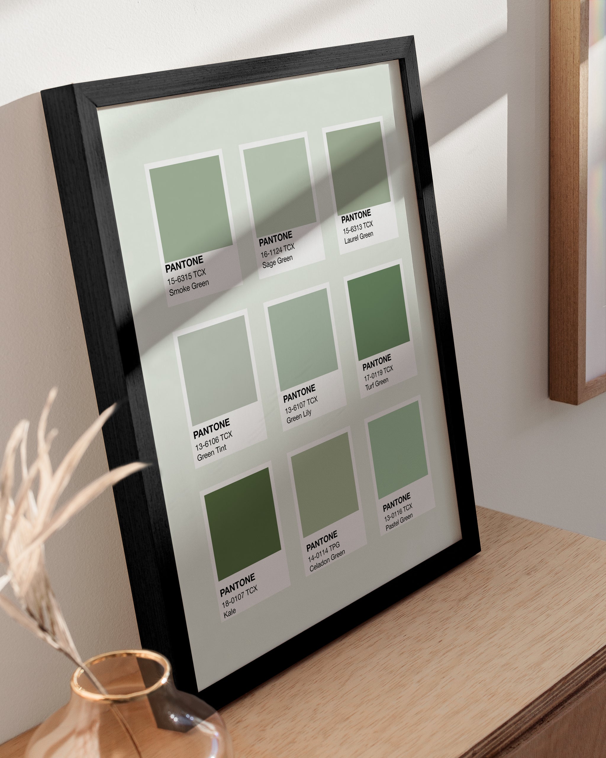 Pantone green shades – Haus and Hues