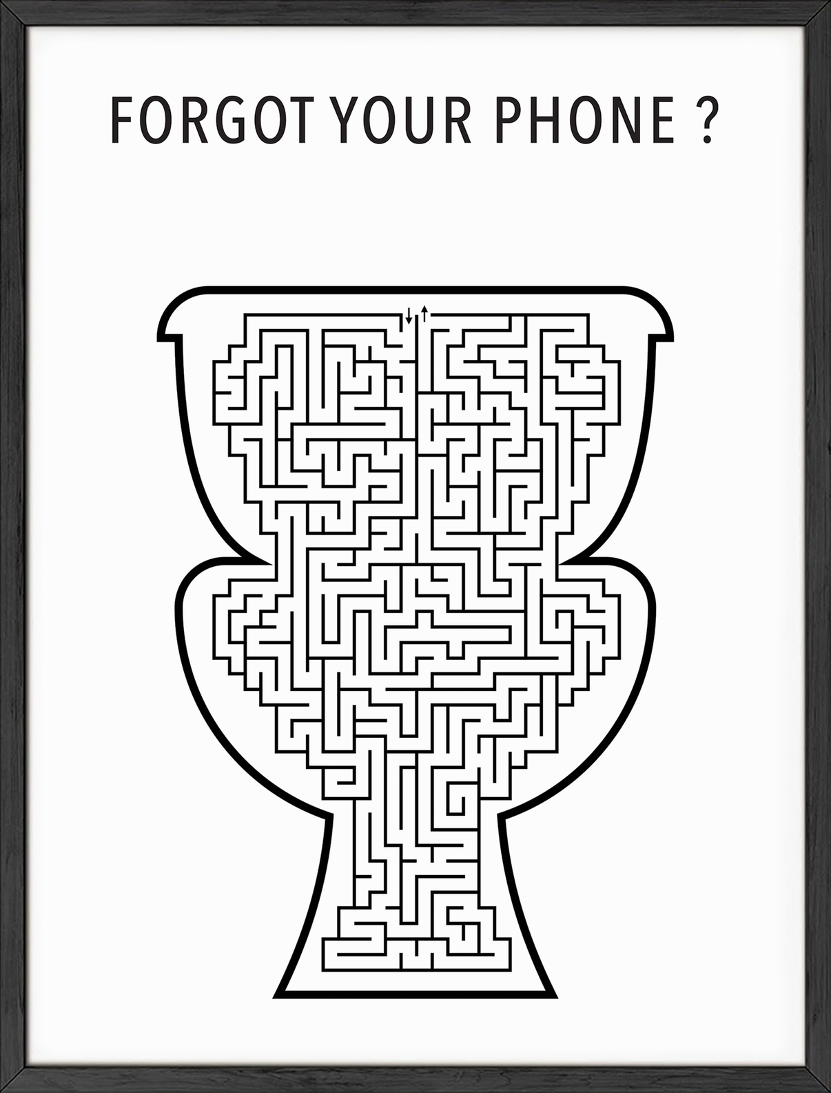Funny bathroom maze – Haus and Hues