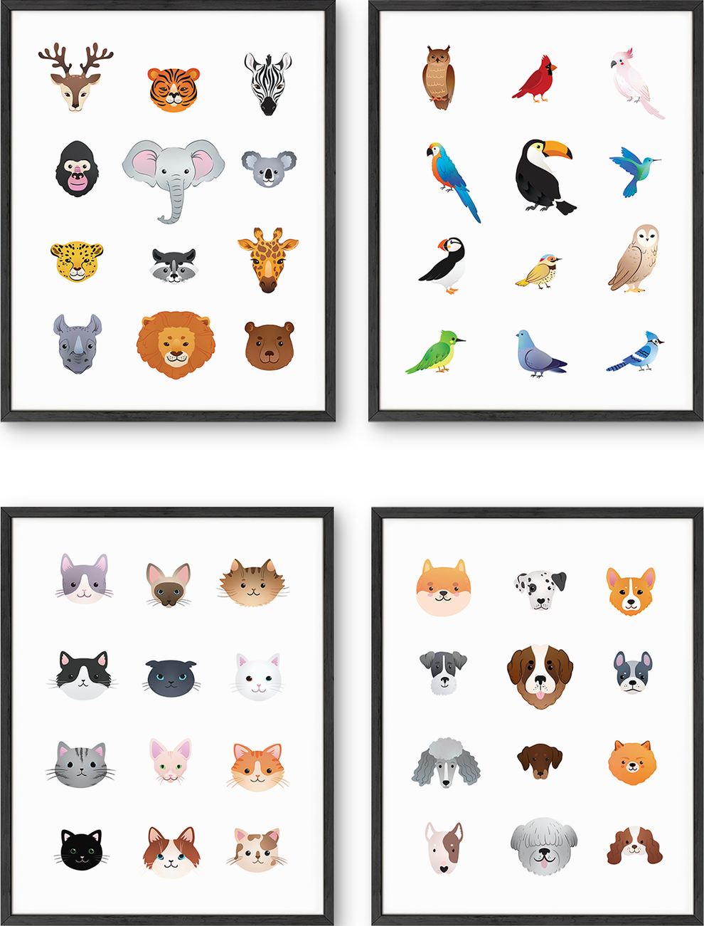 Animal face chart – Haus and Hues